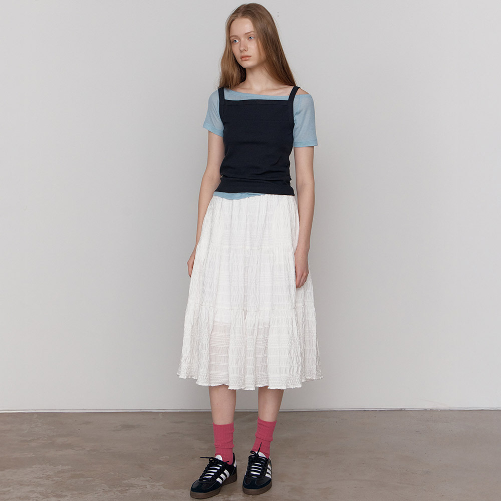 3rd / brenda scoop t-shirt - sky blue - HAGO(하고)