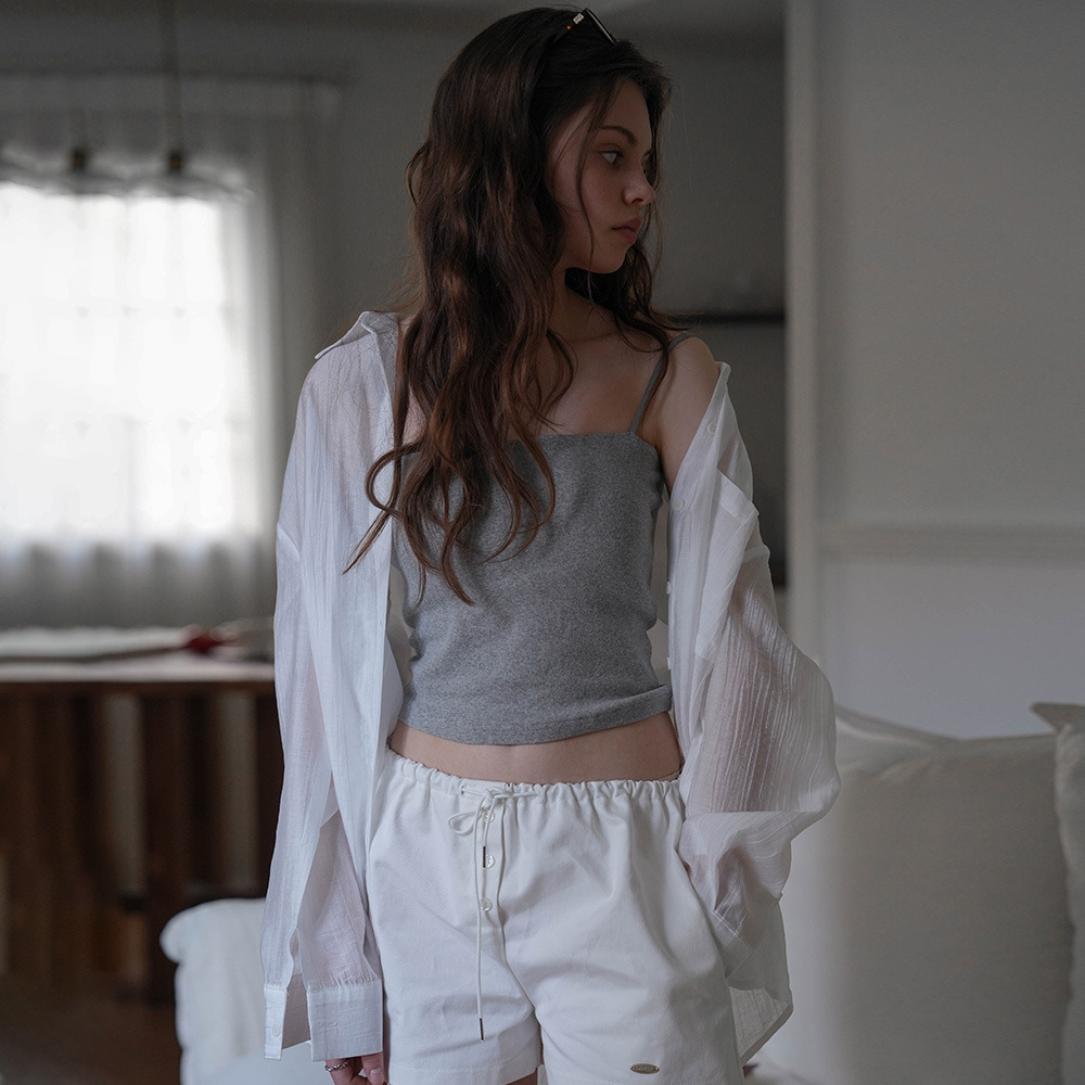 Summer Sheer Shirt [White] - HAGO(하고)