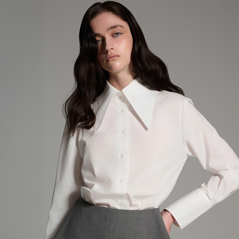 Le Margot Shirts_White - HAGO(하고)