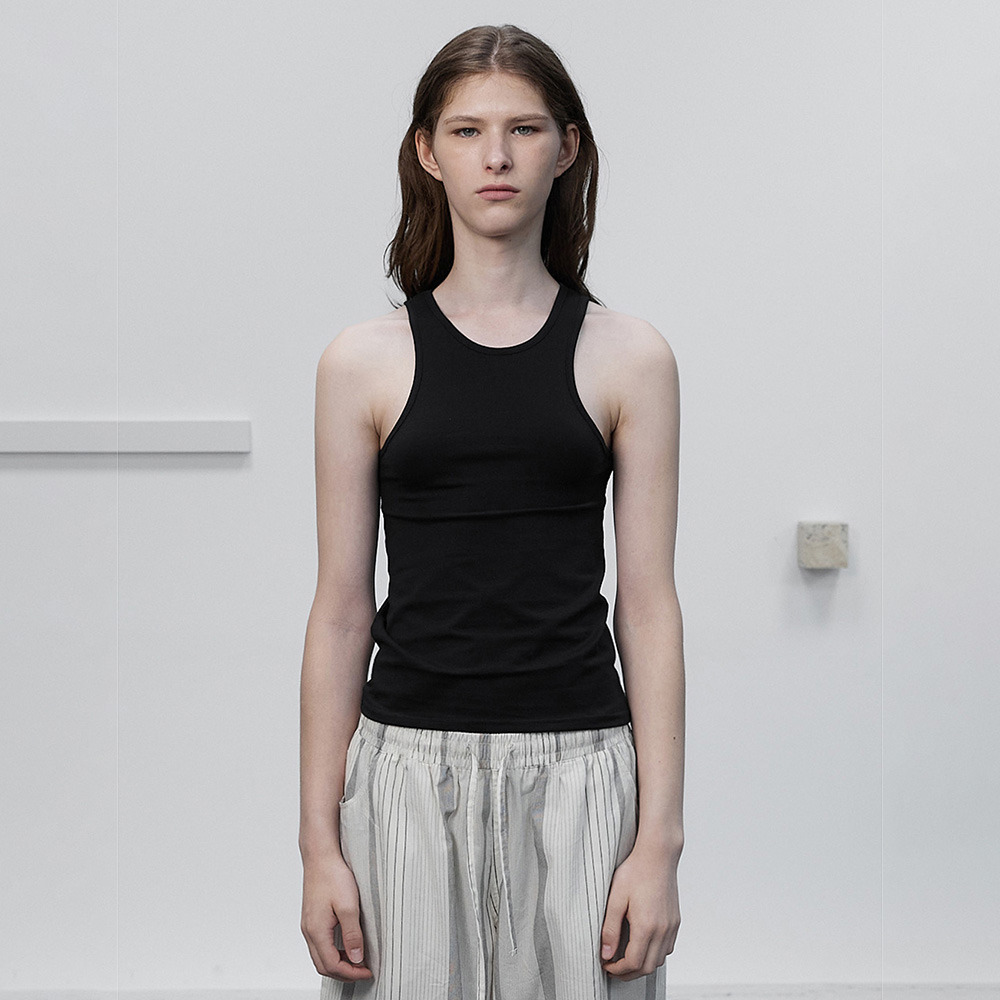 BASIC SLEEVELESS / BLACK - HAGO(하고)