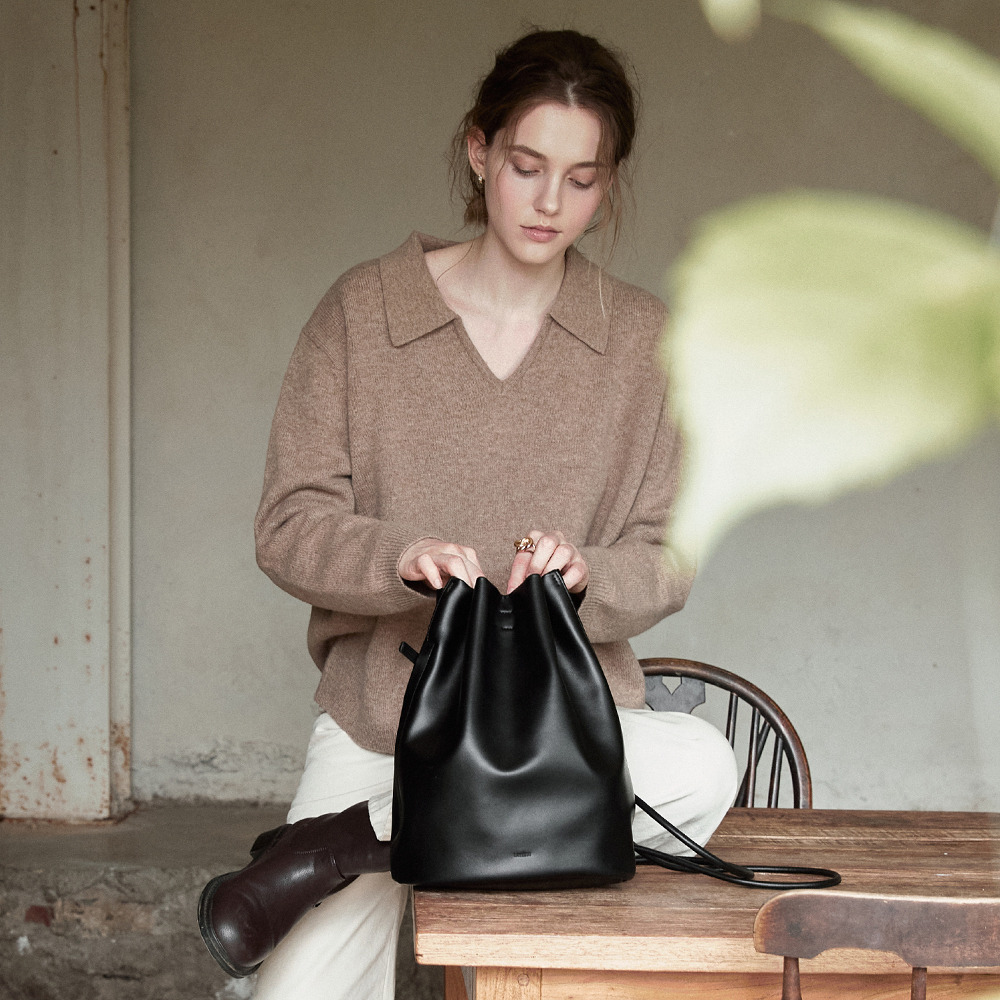 AIDEN backpack_BLACK - HAGO(하고)