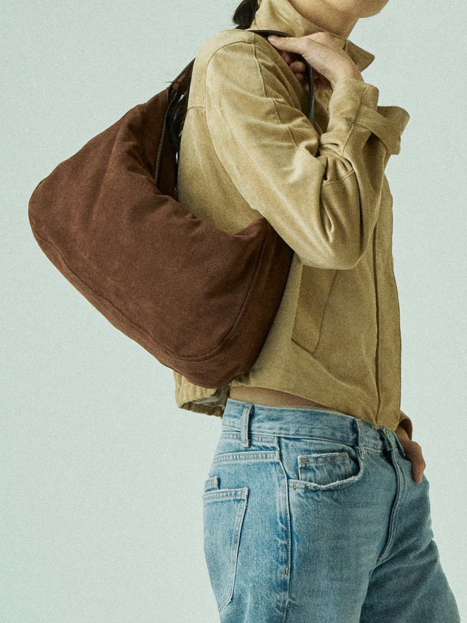 Bailey Bag Suede_Brown - HAGO(하고)
