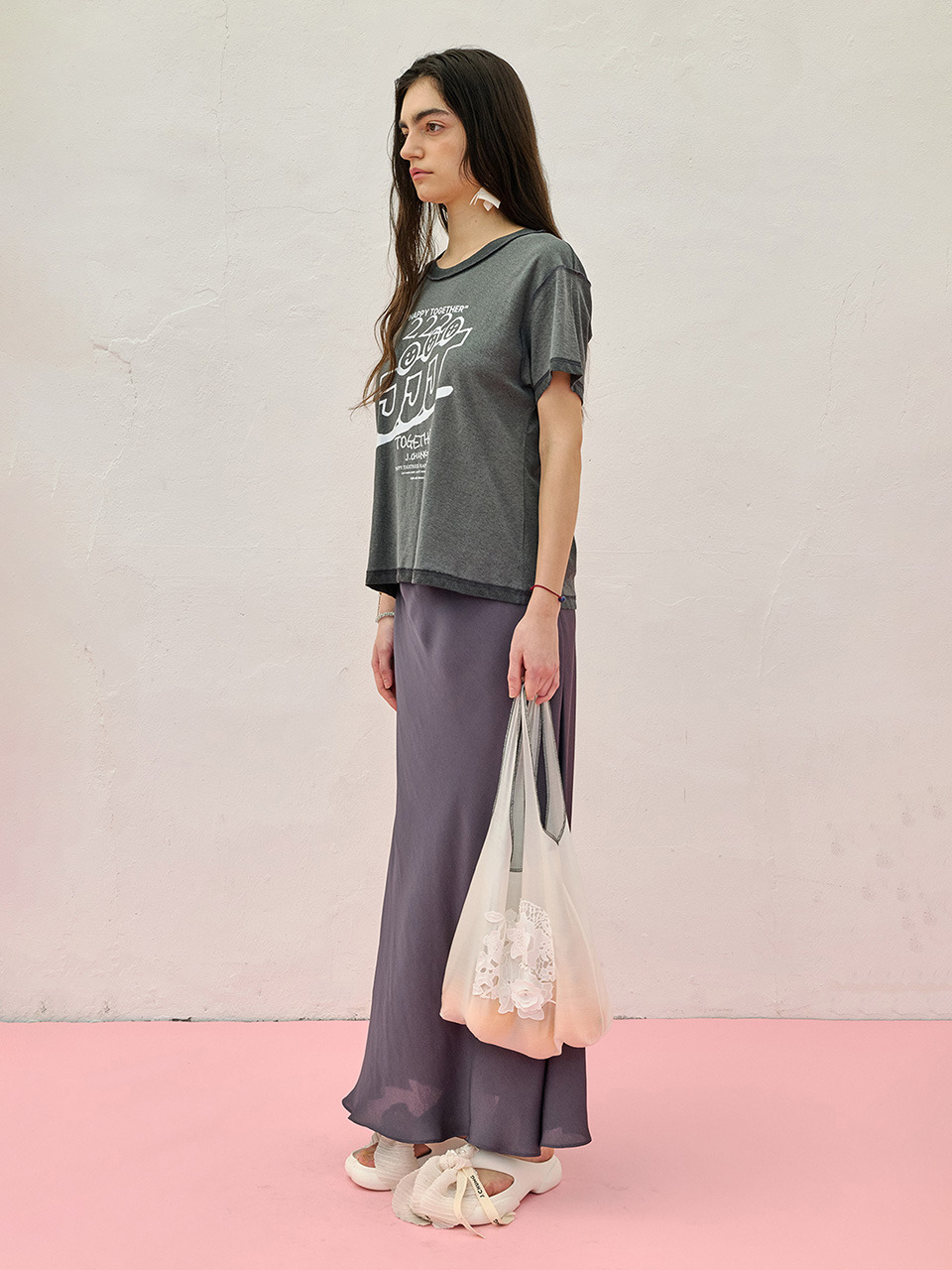 [25%쿠폰]JJJ Tee_Charcoal - HAGO(하고)