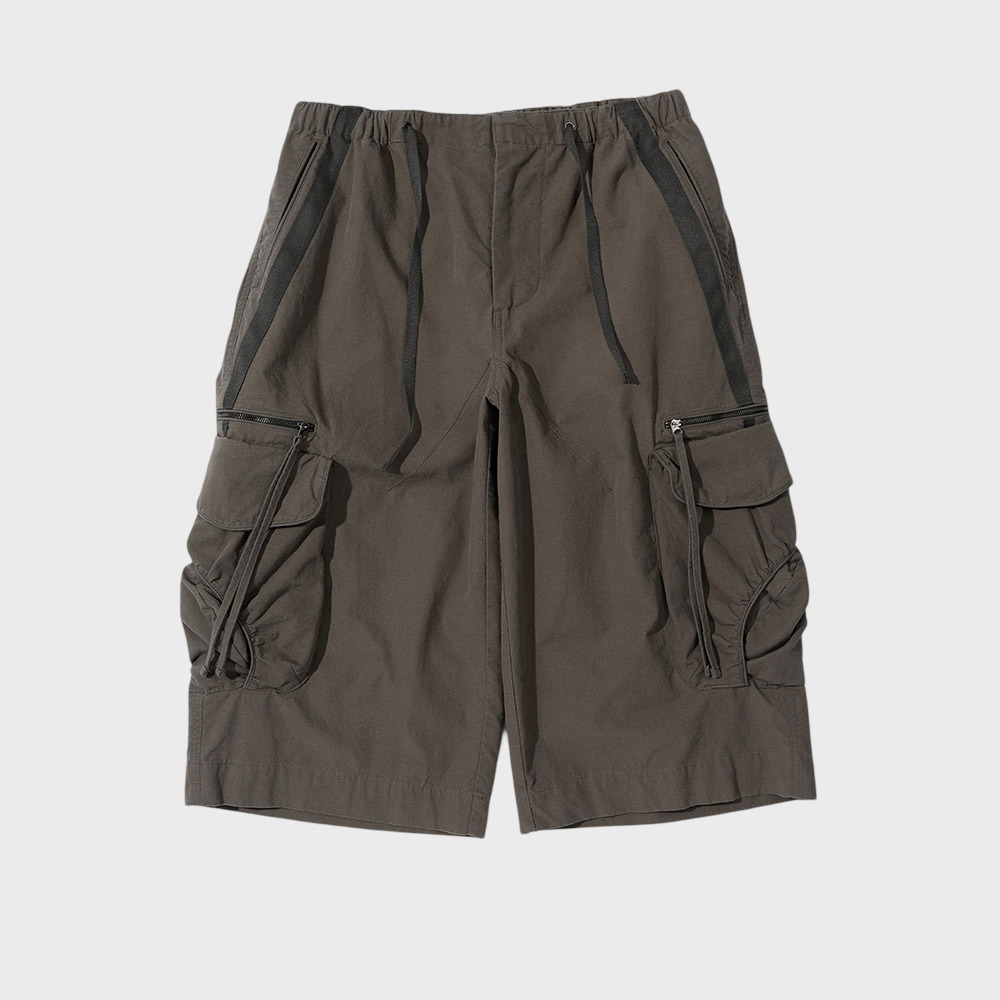 Bermuda Utility Pants Khaki - HAGO(하고)