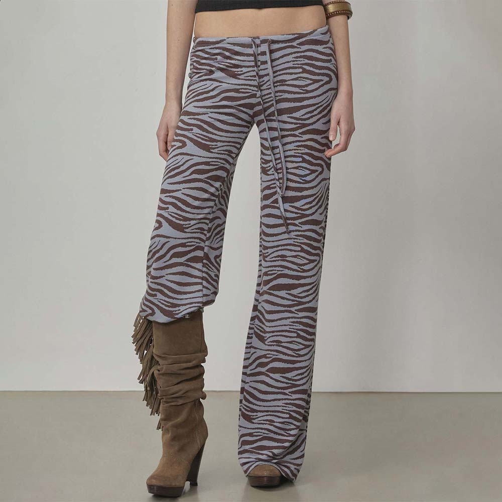 Summer To Go Pants Blue Zebra - HAGO(하고)