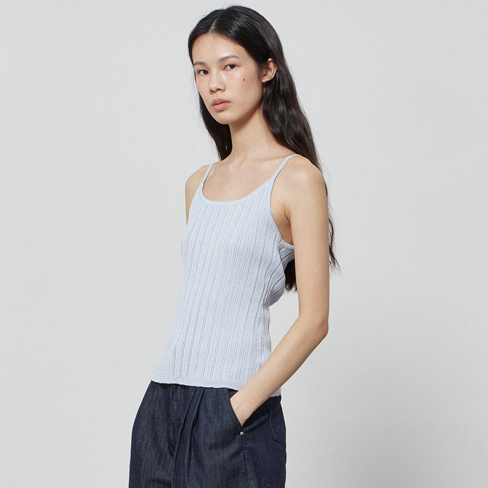 TWO-WAY SLEEVELESS TOP - LIGHT BLUE - HAGO(하고)