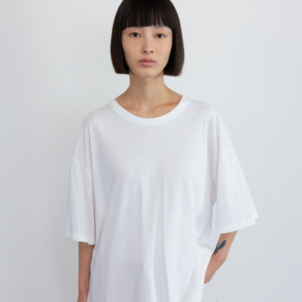 OVERFIT BASIC TOP / WHITE - HAGO(하고)