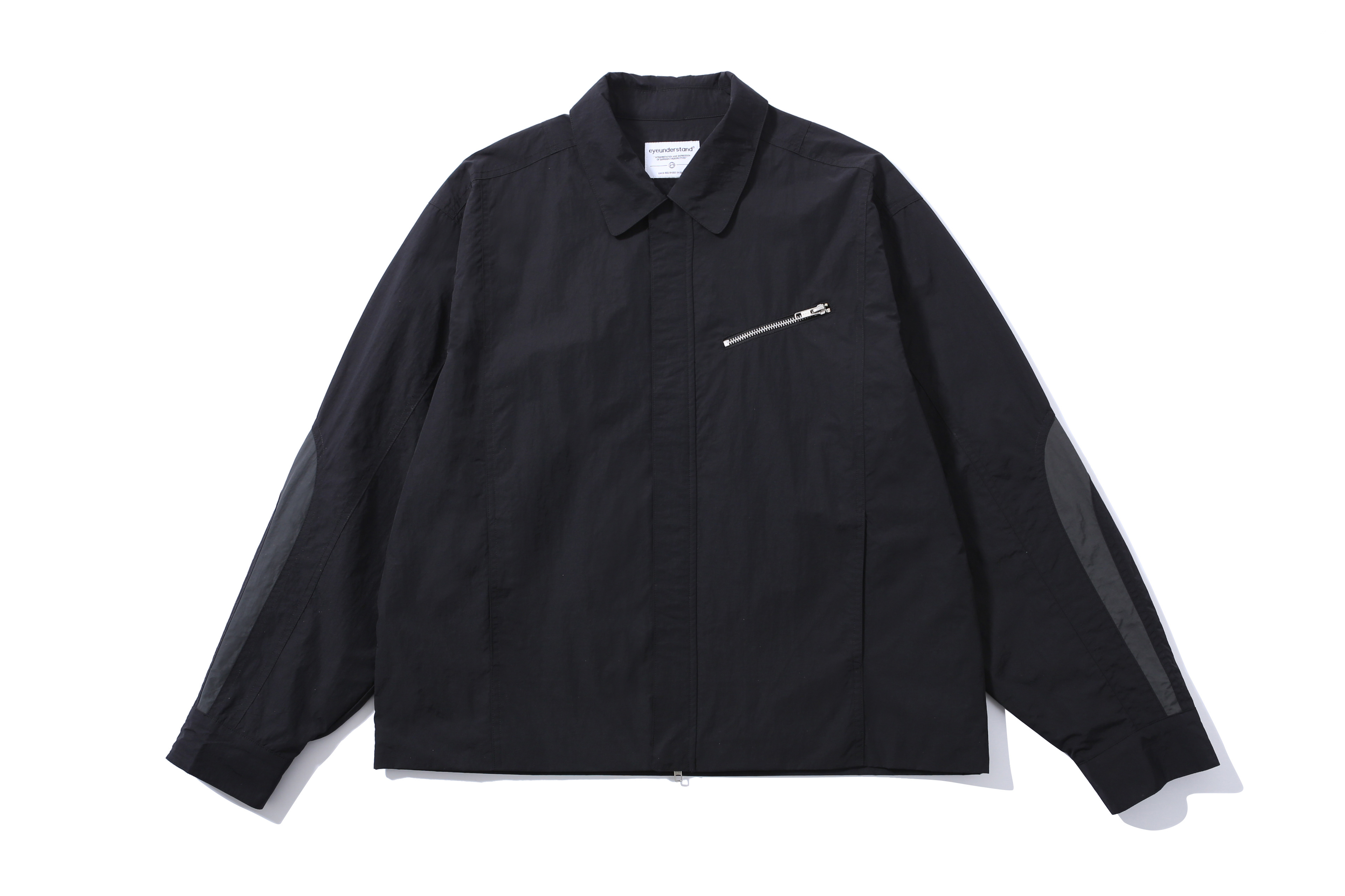 Vision Nylon Jacket (Black) - HAGO(하고)