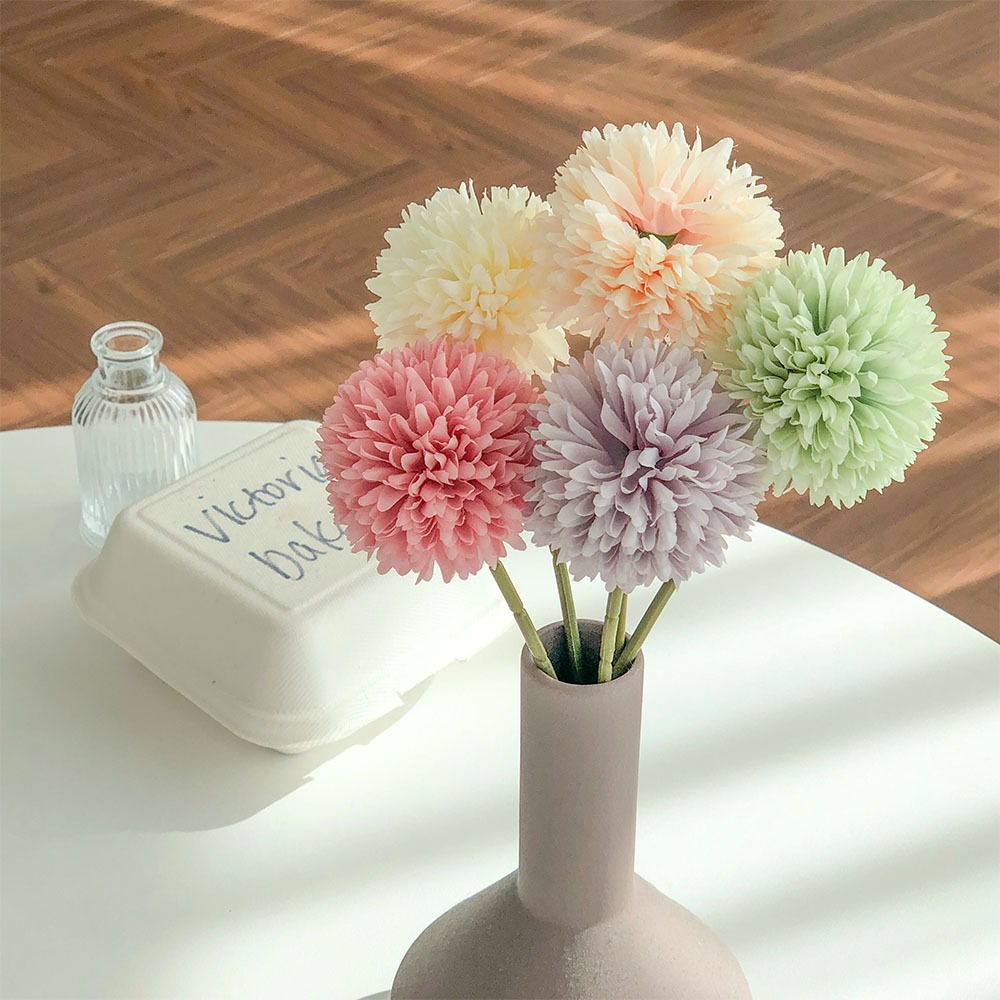 Pastel Pompong Artificial Flower - HAGO(하고)