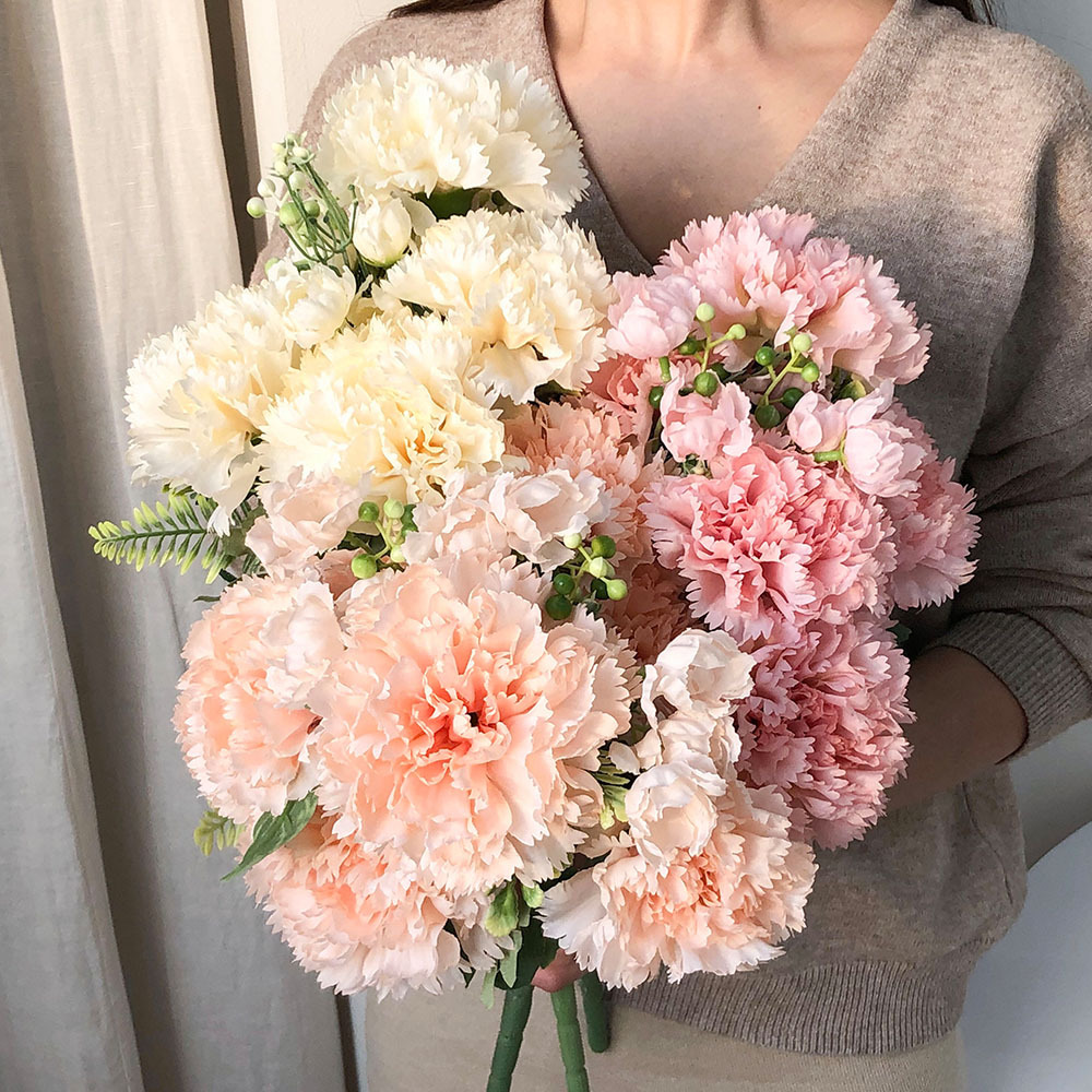Big Carnation Busch Artificial Flower - HAGO(하고)