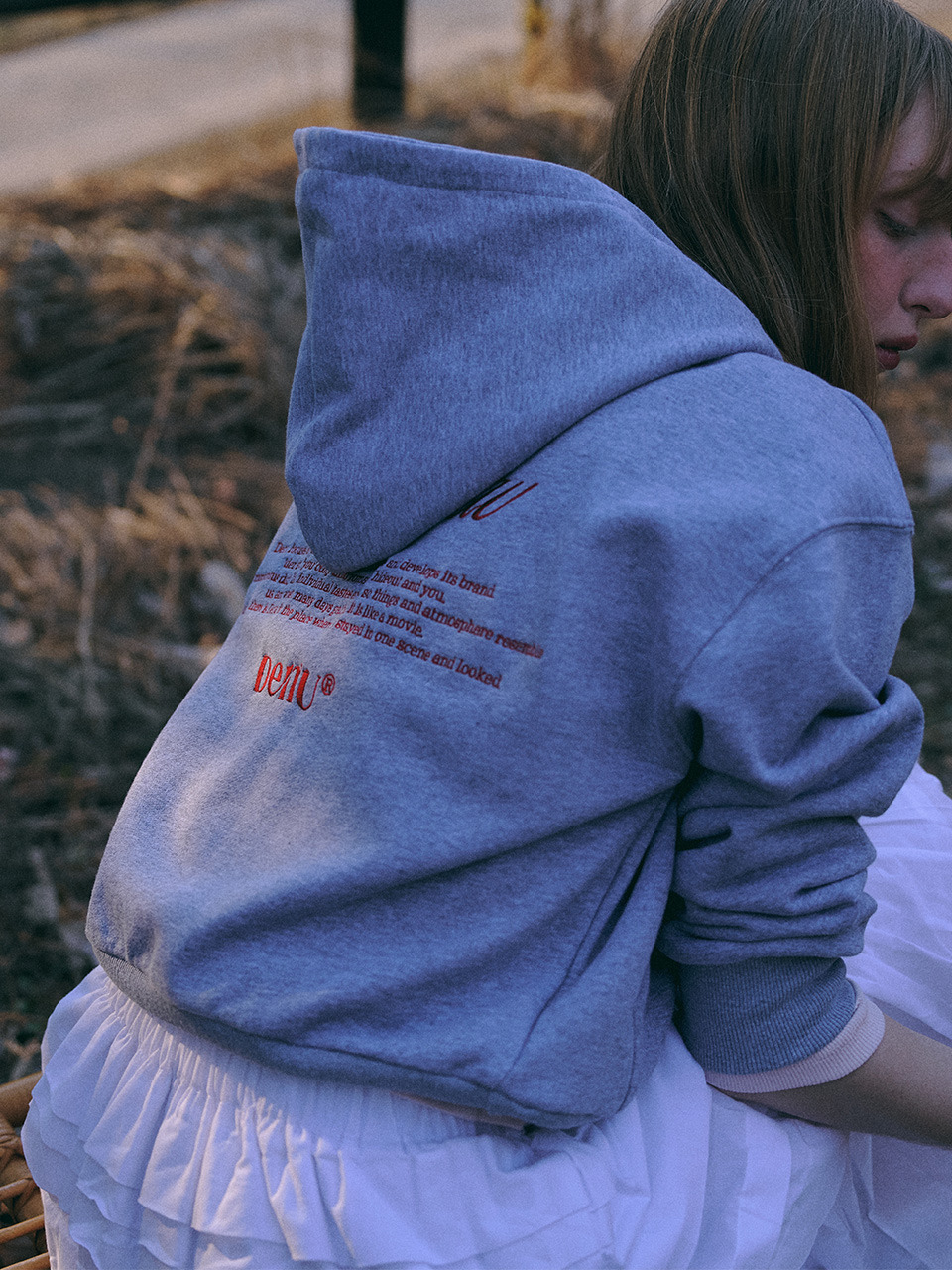 Scene from Hoodie [GREY] - HAGO(하고)