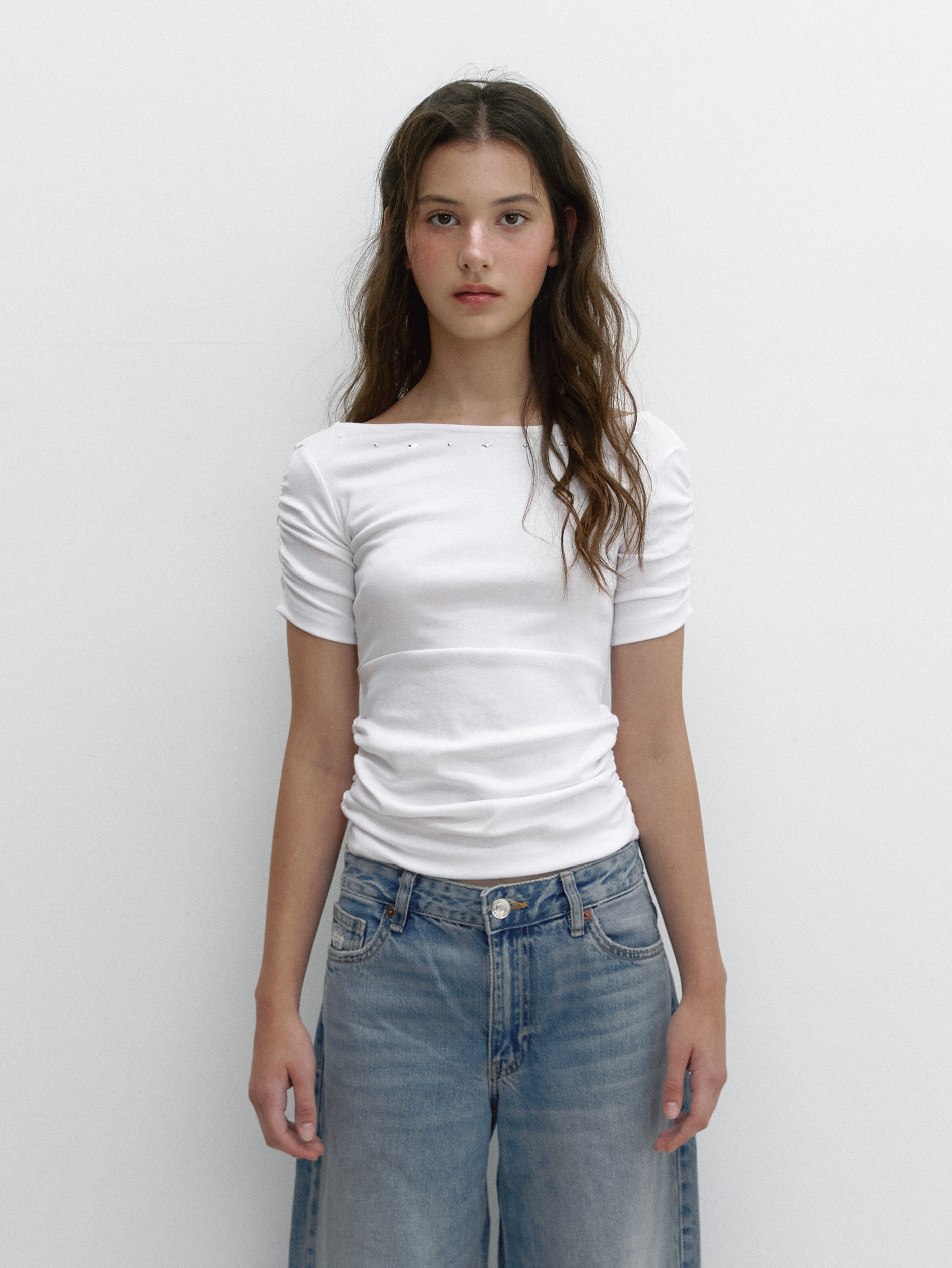 [주말특가]CUBIC BACKLESS T (IVORY) - HAGO(하고)