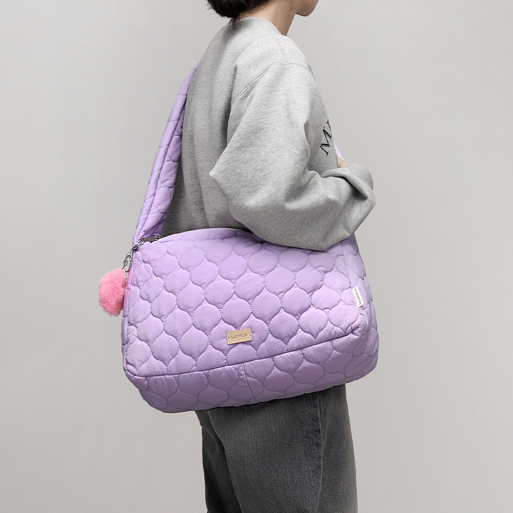 Bubble cross bag_purple - HAGO(하고)