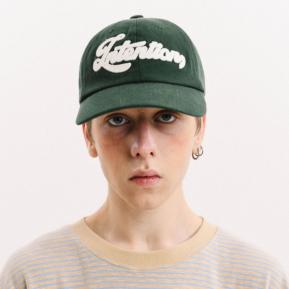 Intention Cotton B.B Cap Green - HAGO(하고)