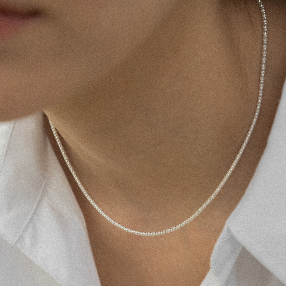 [Silver 925] Condense Chain Necklace - HAGO(하고)