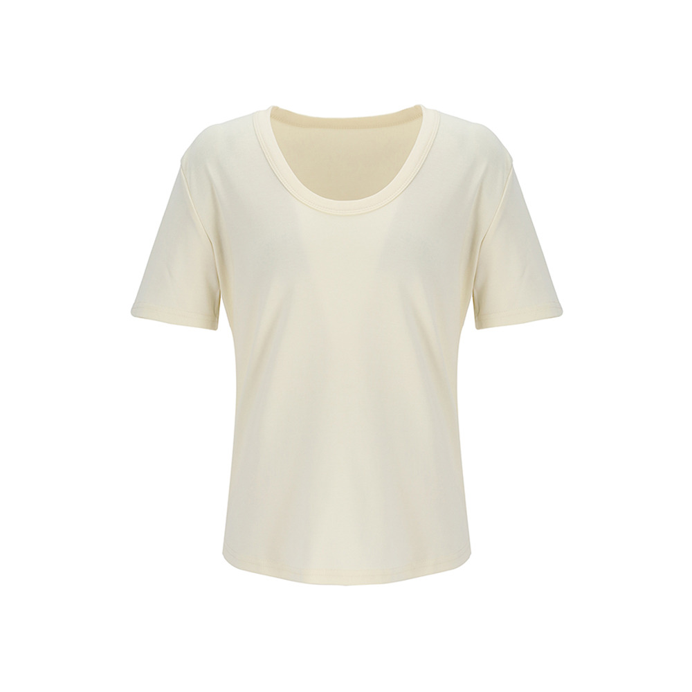 Basic U-neck T-shirt_MB5ST30 - HAGO(하고)
