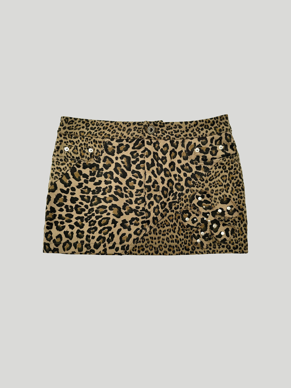 LEOPARD FLOWER SKIRT - HAGO(하고)