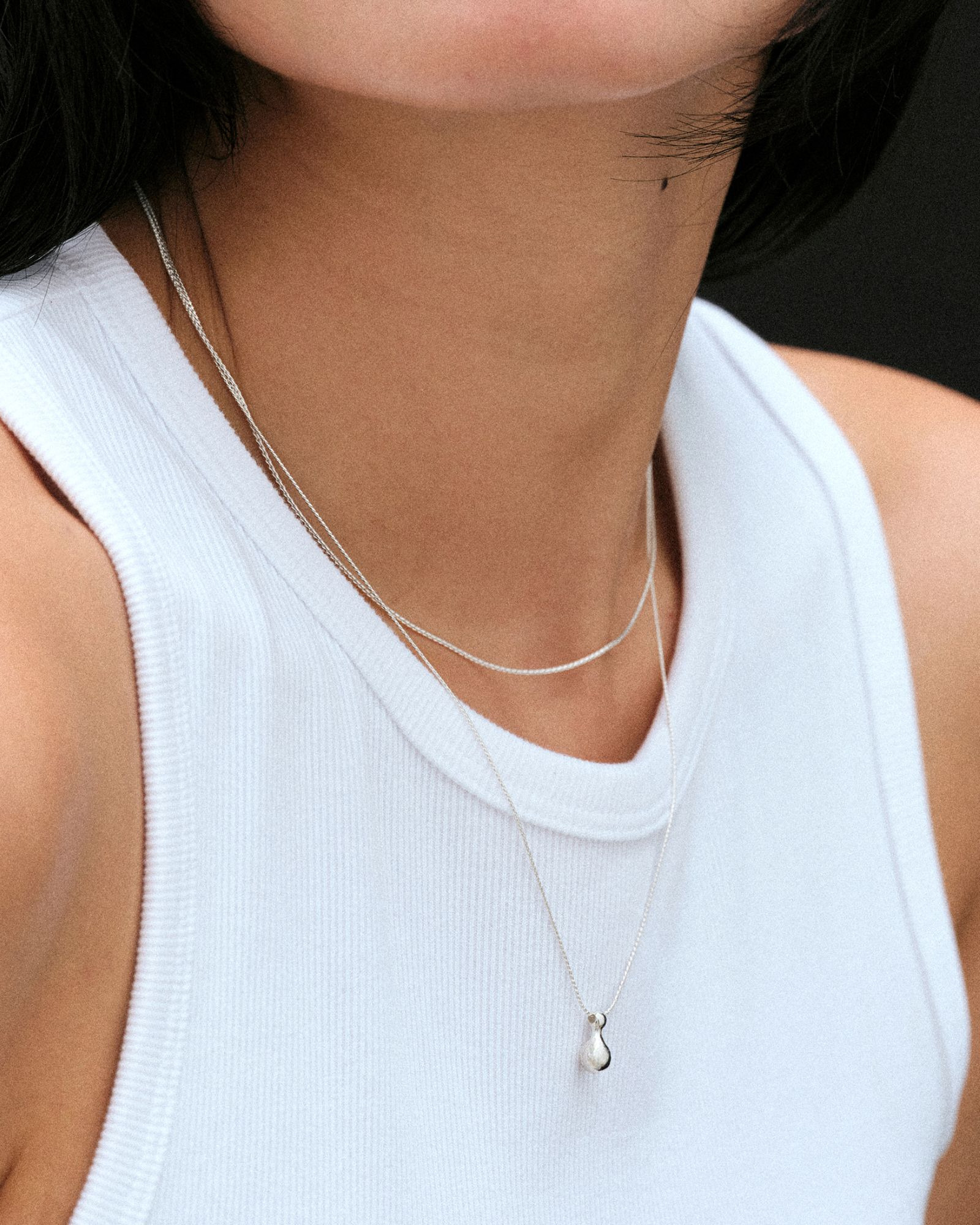 [3%중복쿠폰]Hori Necklace (silver925) - HAGO(하고)