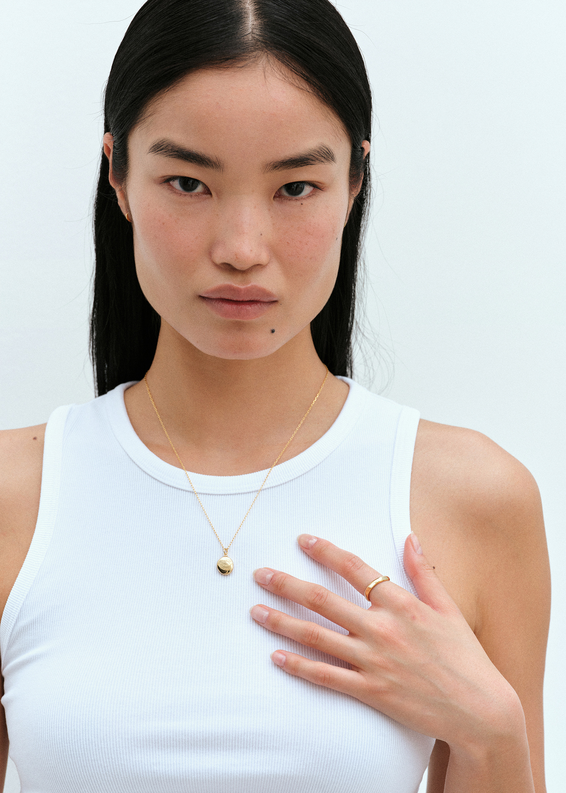 Thin Wave Band Ring - Gold (silver925) - HAGO(하고)