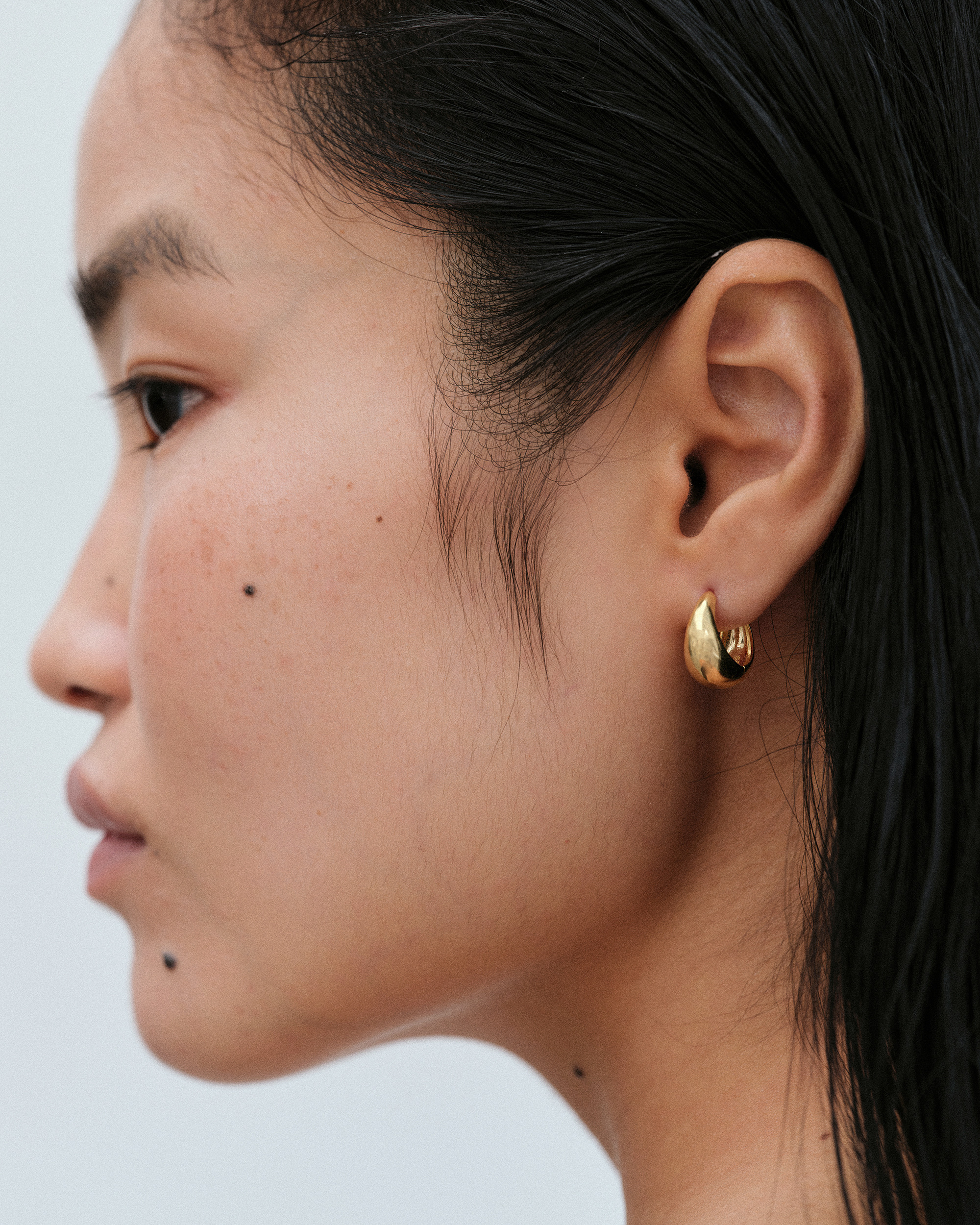 [22% 쿠폰]Glow Earring Large - Gold (silver925) - HAGO(하고)