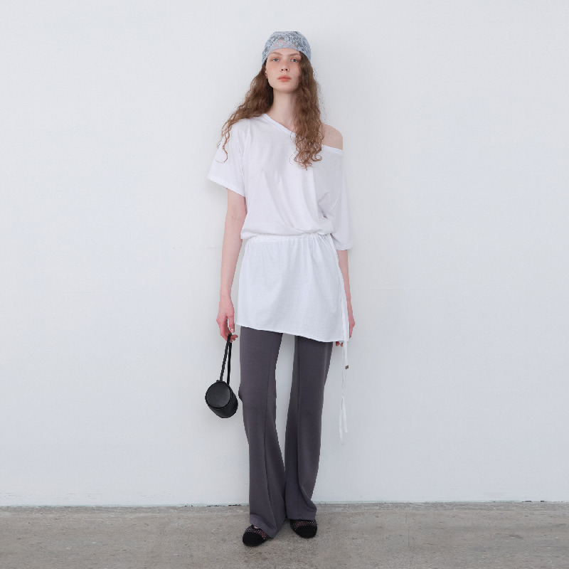 [단독판매]SARA CUT TOP DRESS (WHITE) - HAGO(하고)