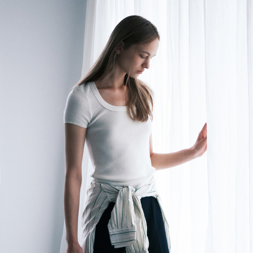 BASIC ROUND NECK KNIT_NHKN5247 - HAGO(하고)