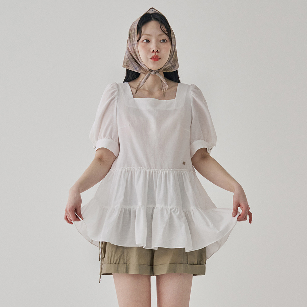 Tiered Ruffle Blouse_MB5SSN9 - HAGO(하고)