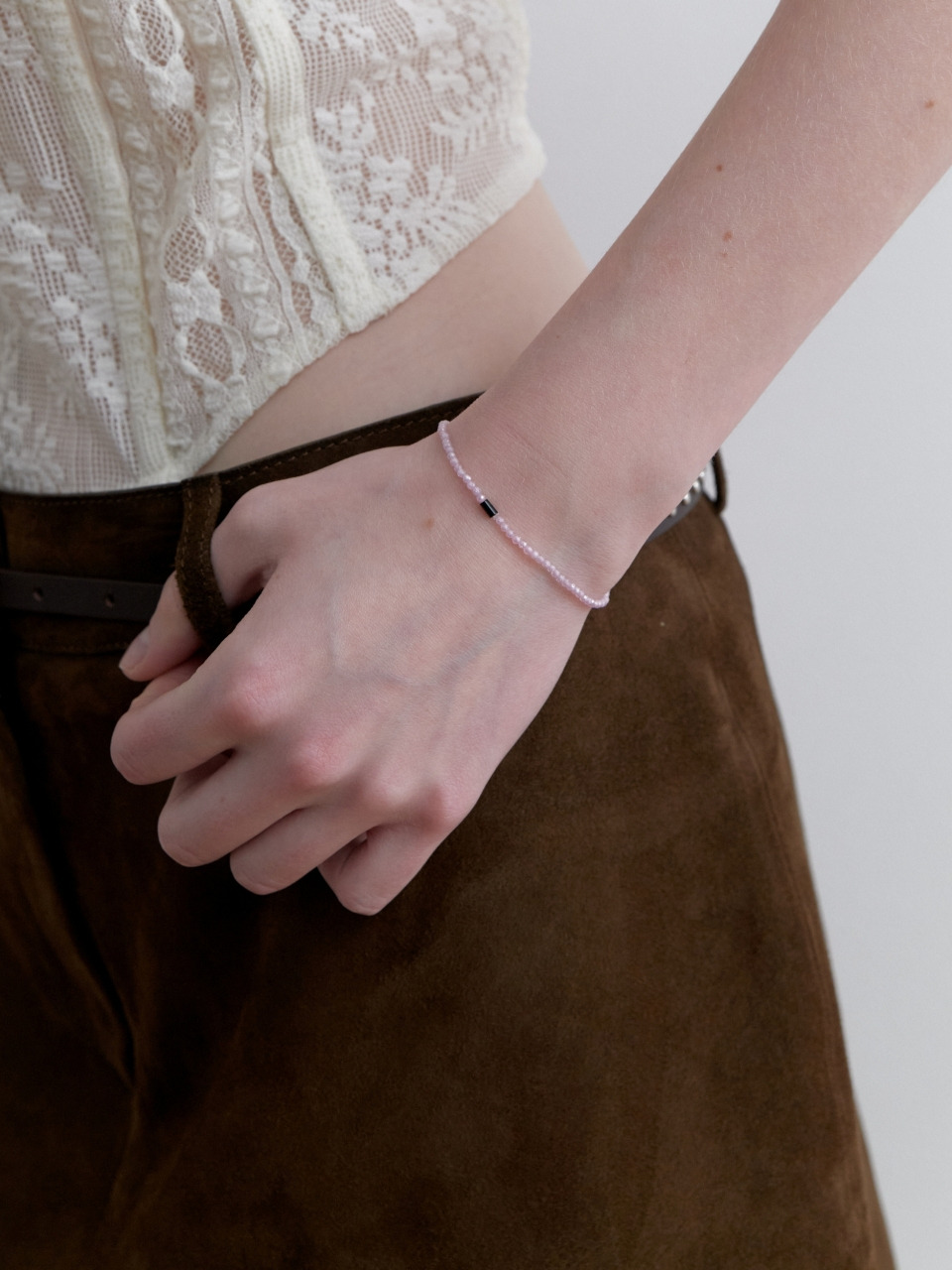 Easy Pink Bracelet (L251MBC020) - HAGO(하고)