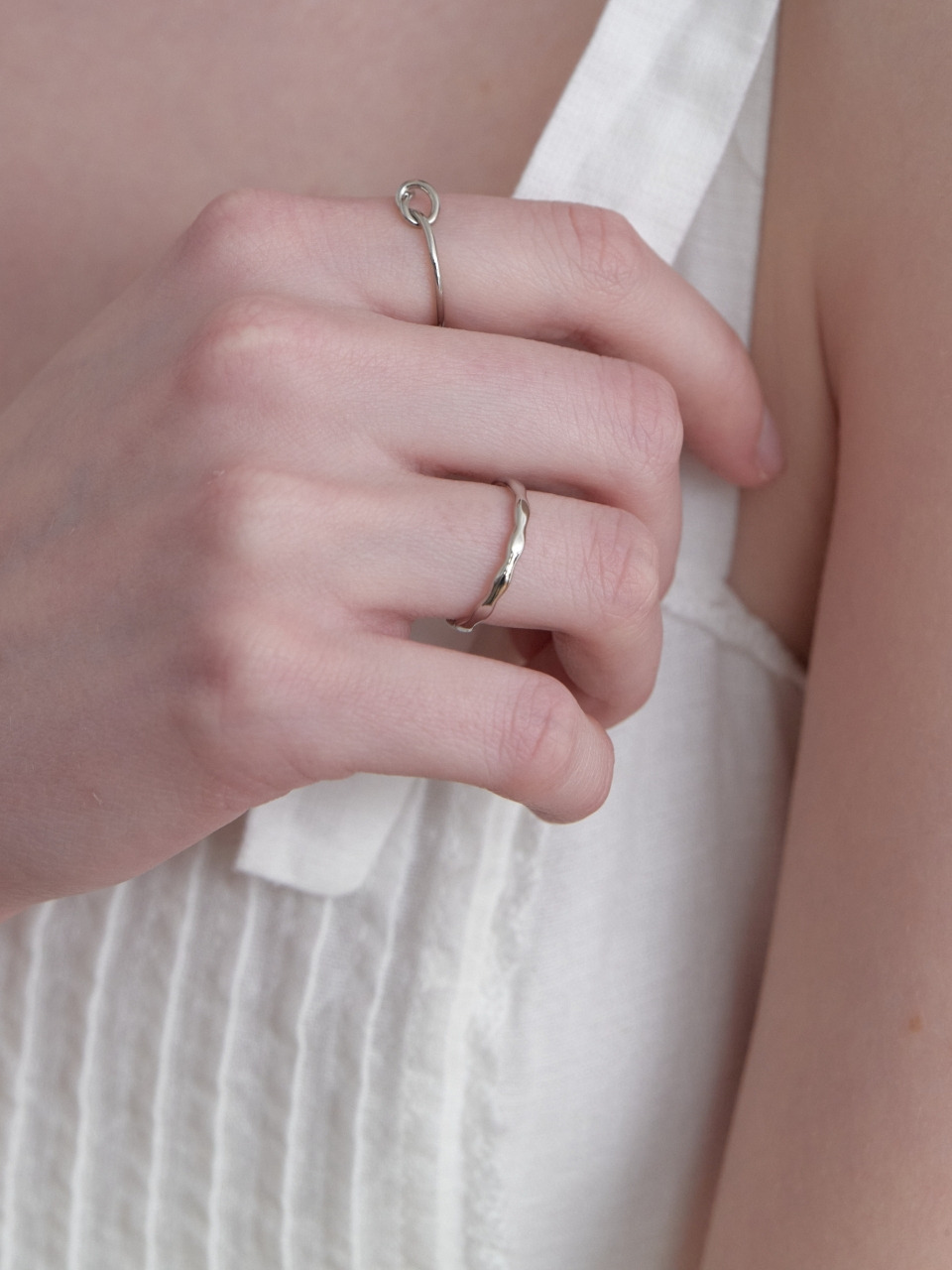 Slim Bumpy Ring (L251MRI040) - HAGO(하고)