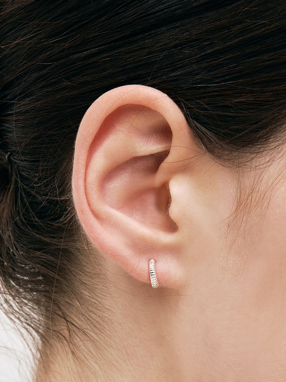 [sv925] groove one-touch earring - HAGO(하고)