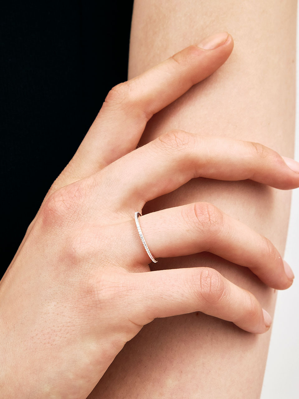 [sv925] cubic full setting ring - HAGO(하고)