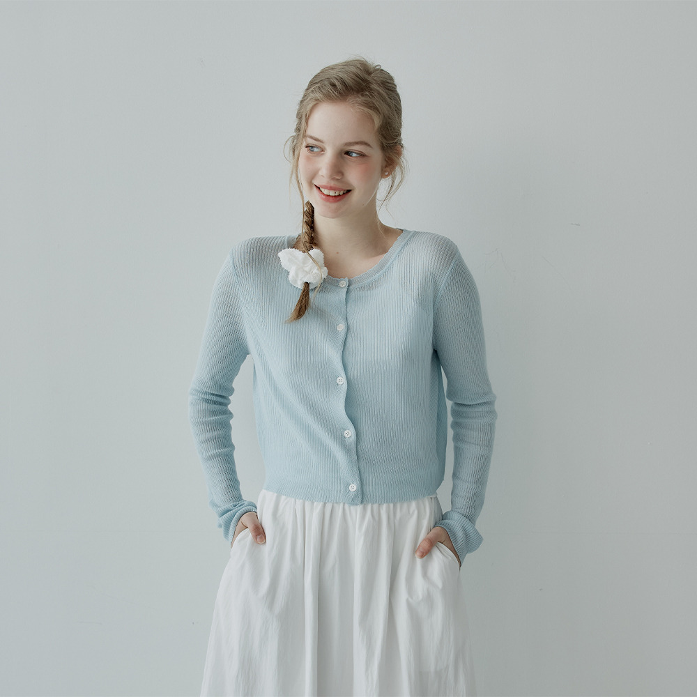 [3%중복쿠폰]플로랄 린넨 가디건 - 2color - HAGO(하고)