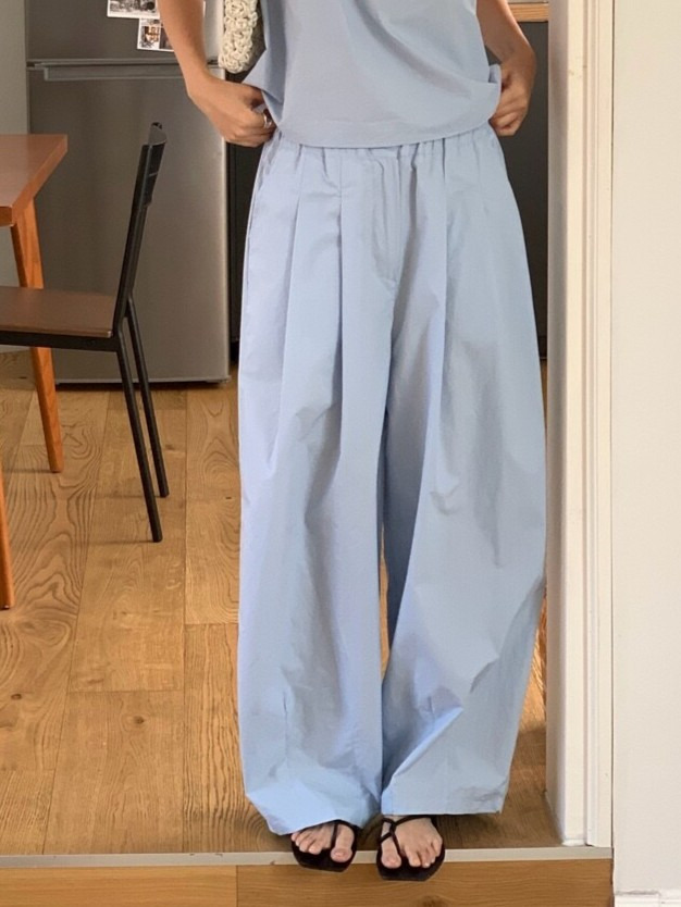 [하고에디트]Rora Wide Banding Pants - HAGO(하고)