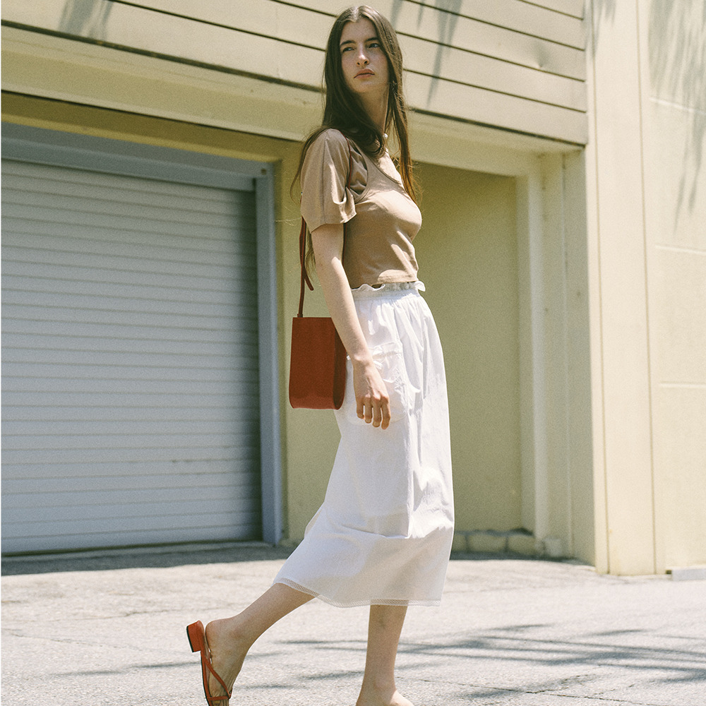 Volume Maxi Skirt (2color) - HAGO(하고)