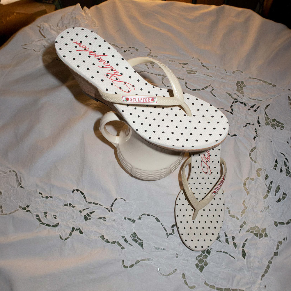 [6/24 예약배송] My Go To Heel Sandals Dot - HAGO(하고)