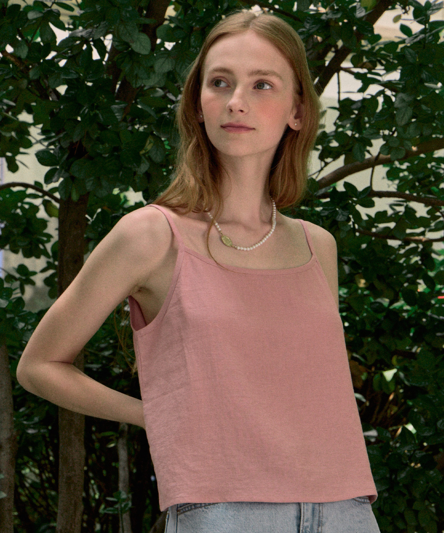 Linen Basic Sleeveless - Indi Pink - HAGO(하고)