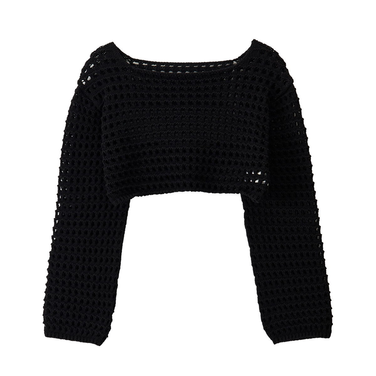Breeze Texture Knit (black) - HAGO(하고)
