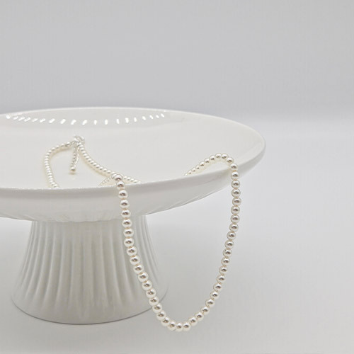 에뜨레수 스왈 화이트 3mm 네크리스 화이트 - HAGO(하고)