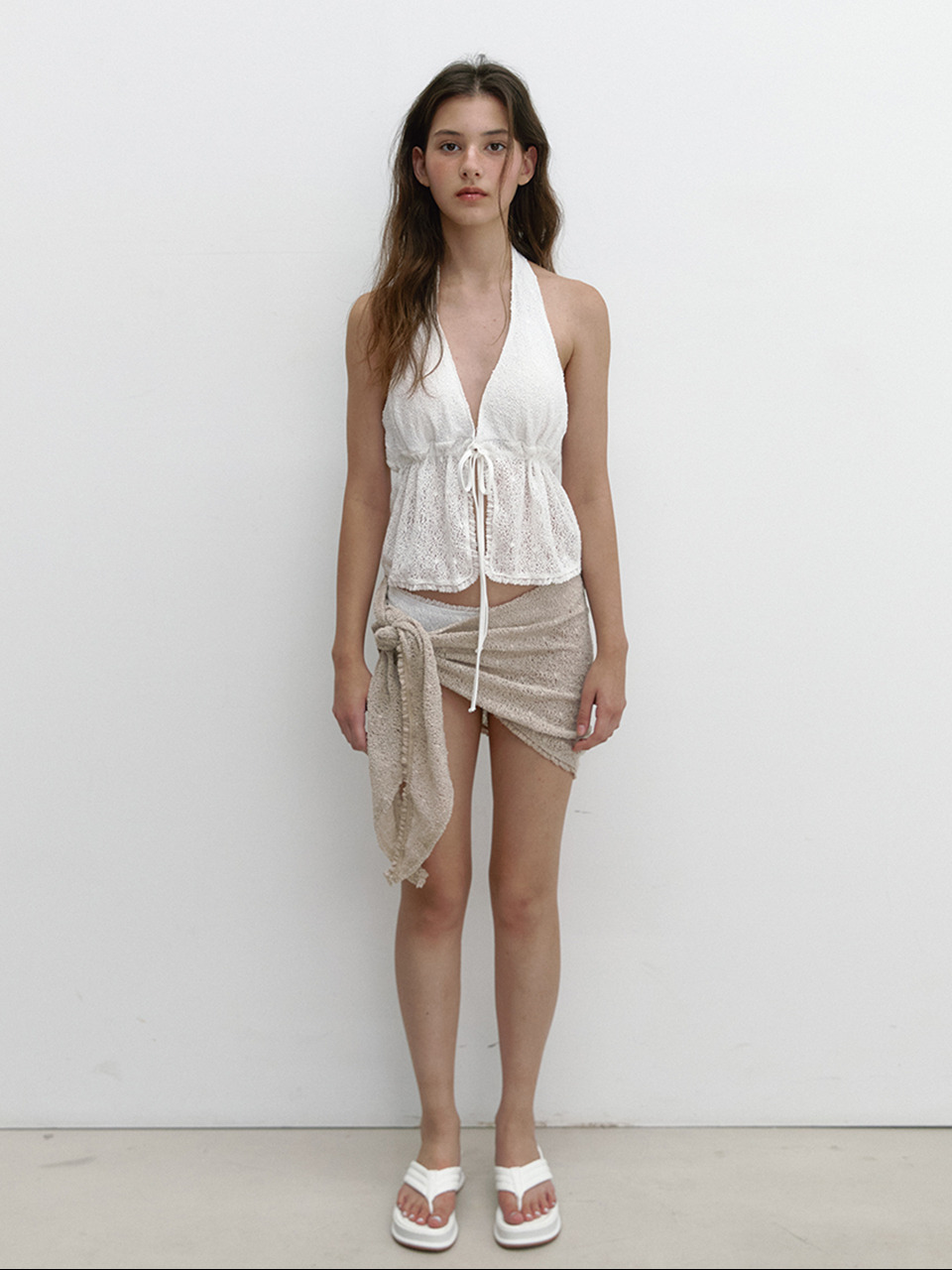 NET COVER UP (BEIGE) - HAGO(하고)