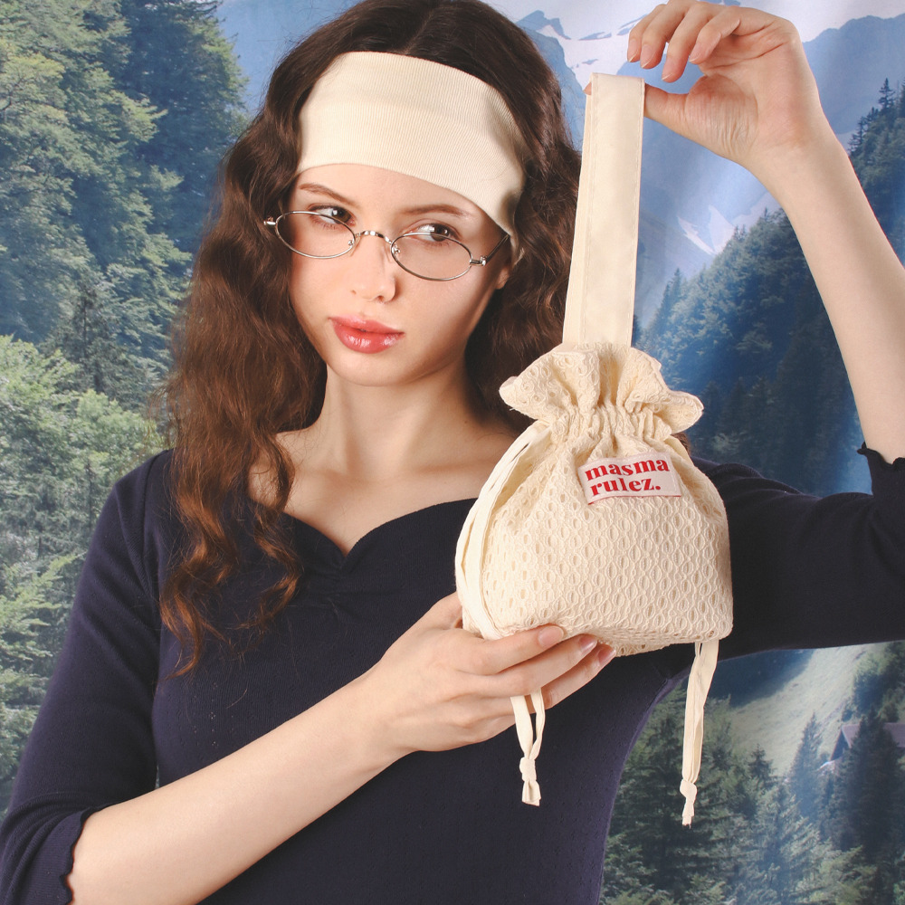 Handle string bag_Honeyloof - HAGO(하고)