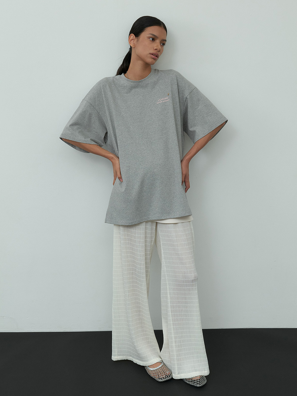 Sagak Room Drawing Top_Melange - HAGO(하고)
