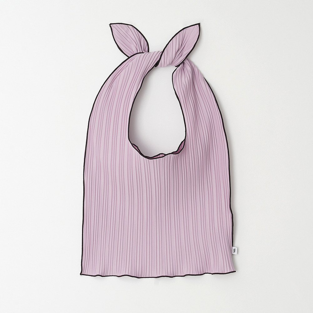 Plisse Cloak Bag-2way Pleats (Mist Purple) - HAGO(하고)