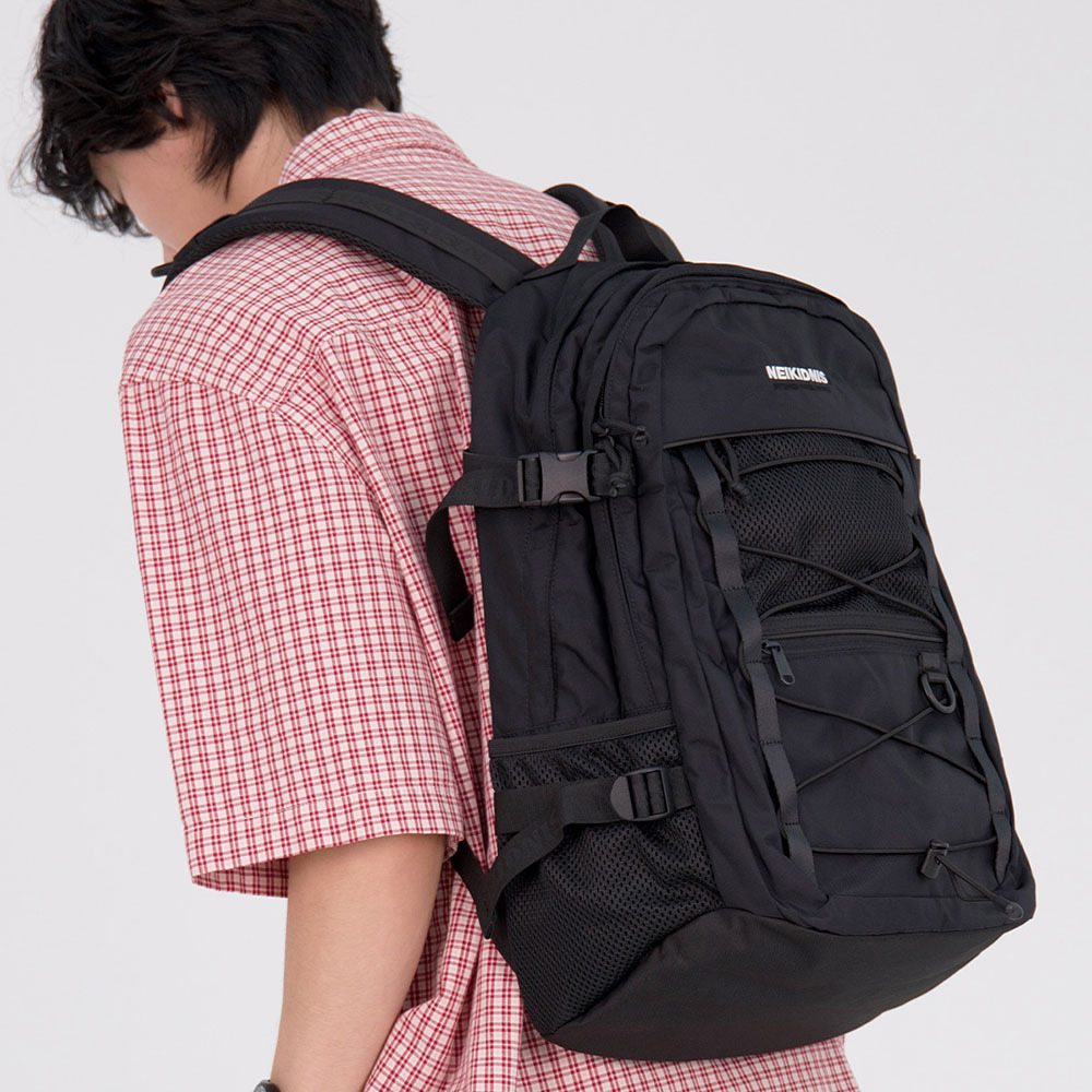 EVO STRING BACKPACK / BLACK - HAGO(하고)