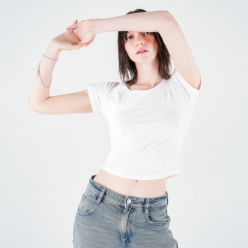 Editional Basic T-shirt (White) - HAGO(하고)