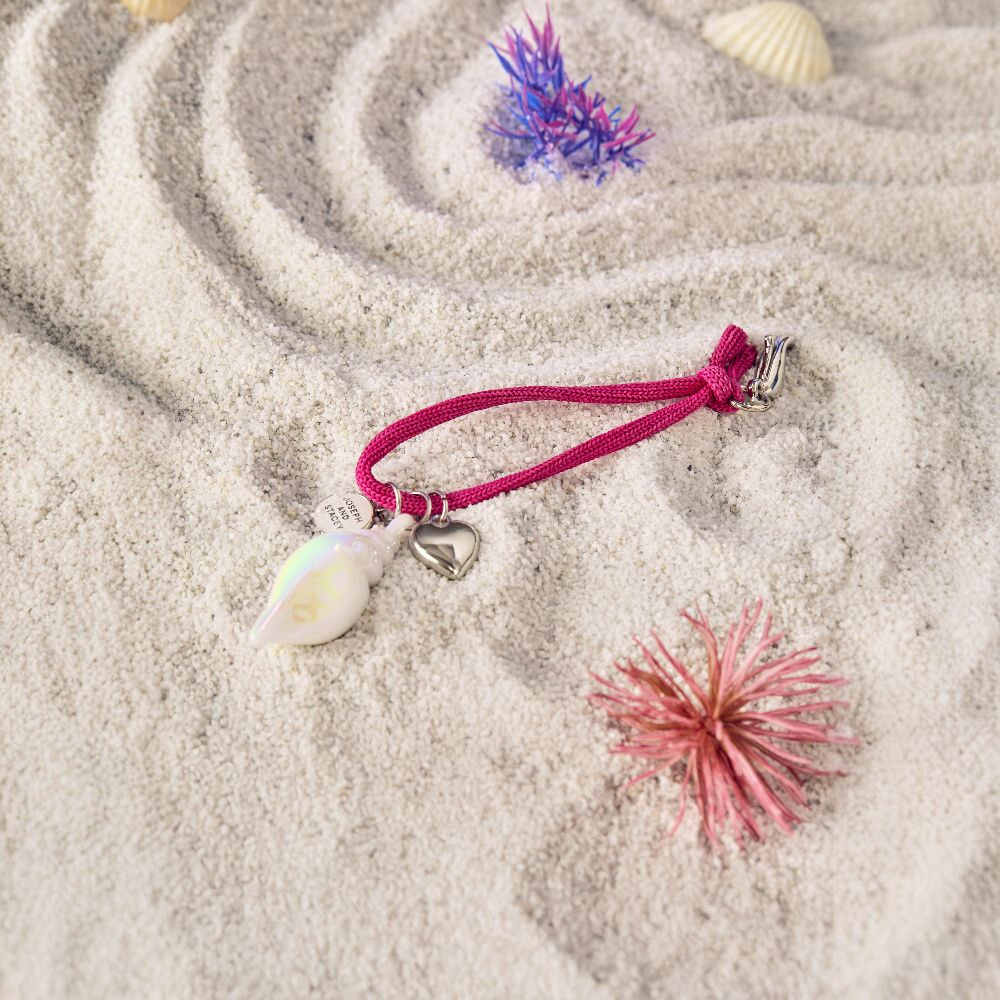 Lucky Toytoy Key Ring Doldolee Magenta Conch - HAGO(하고)