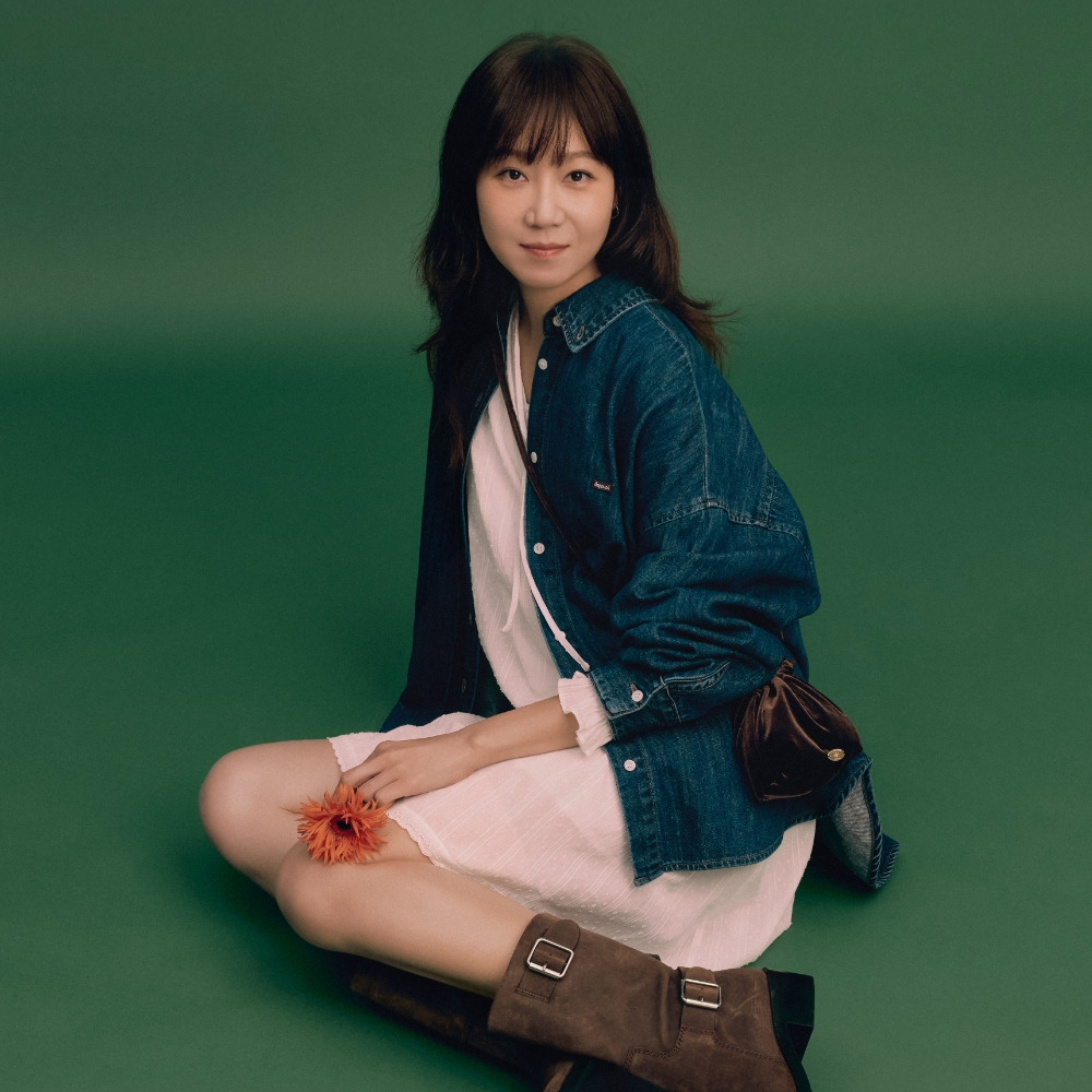 velvet mini pouch - brown - HAGO(하고)