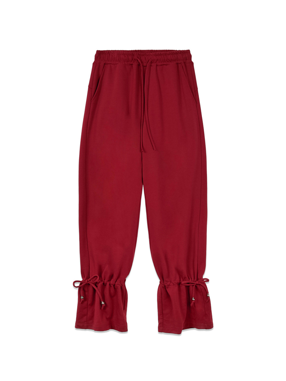 STRING DETAIL SWEATPANTS IN RED - HAGO(하고)