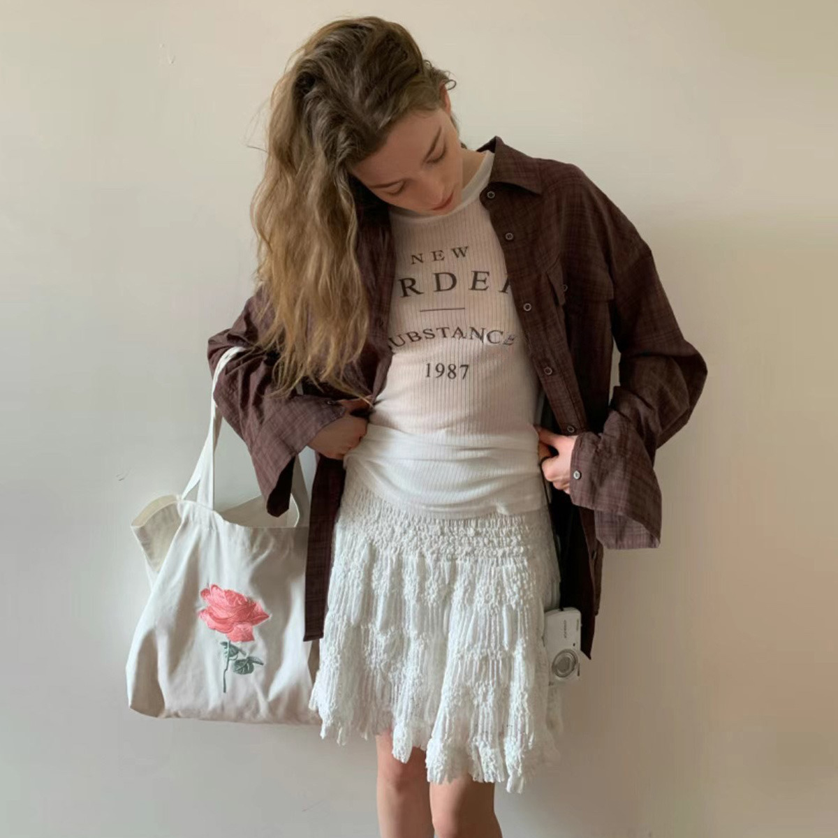 스모크 미니 스커트 (2colors) - HAGO(하고)