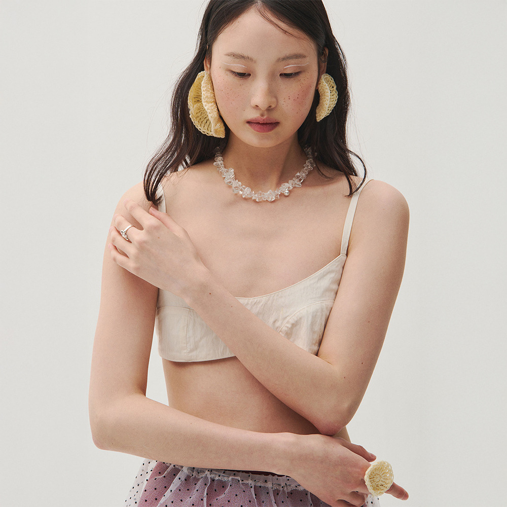 bubble wrap necklace - HAGO(하고)