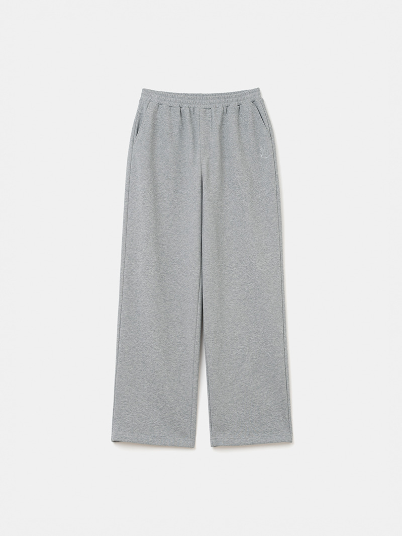 UBC sweatpants melange grey - HAGO(하고)